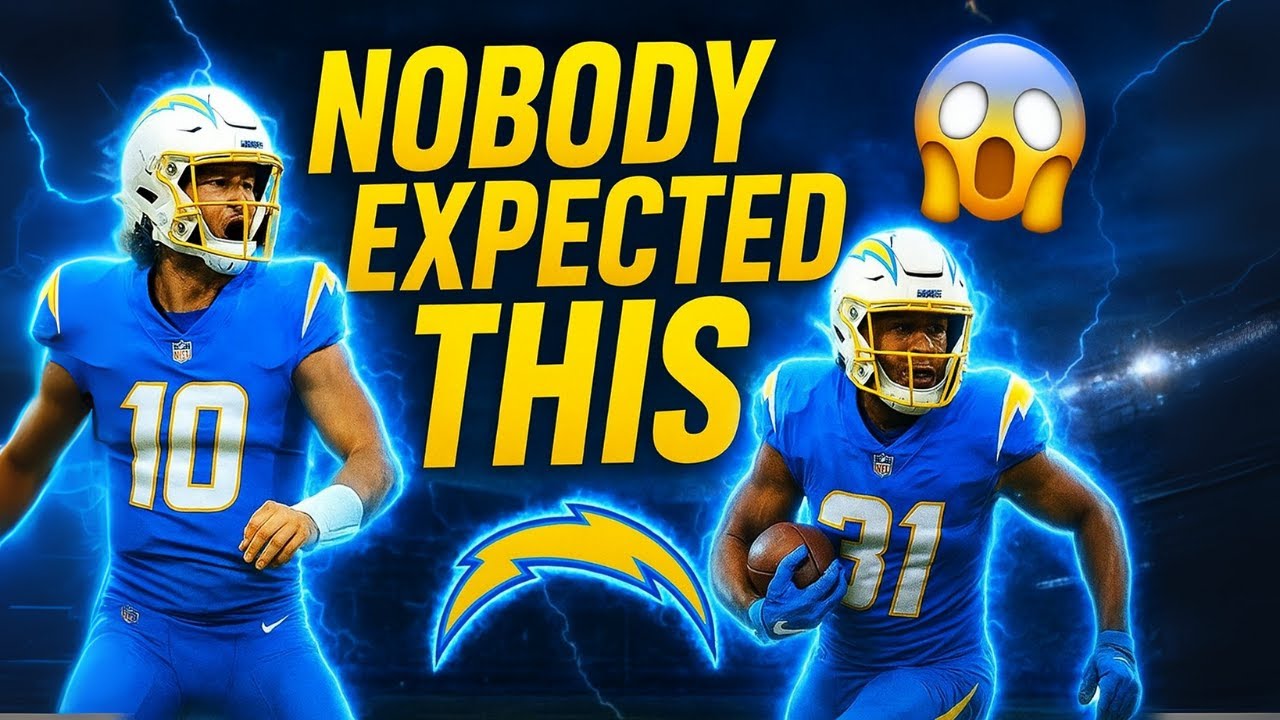 🚨 Chargers SHOCK the AFC West… But Nobody Saw THIS Coming 😱⚡ - YouTube