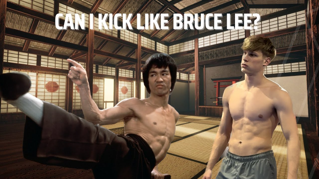 I Tried To Kick Like BRUCE LEE in 1 Day - YouTube