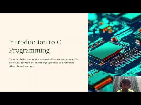 Introduction to C Programming || Principles of programming || POP || SVCE || - YouTube