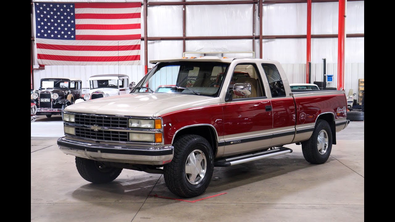 1992 Chevrolet K1500 Silverado For Sale - Walk Around - YouTube