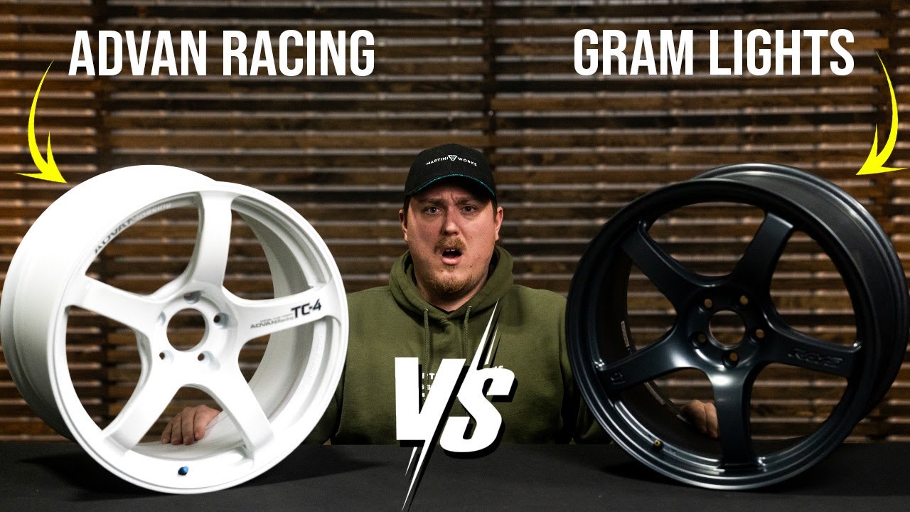 Are These The Same Wheel? | Advan TC-4 vs Gram Lights 57CR - YouTube