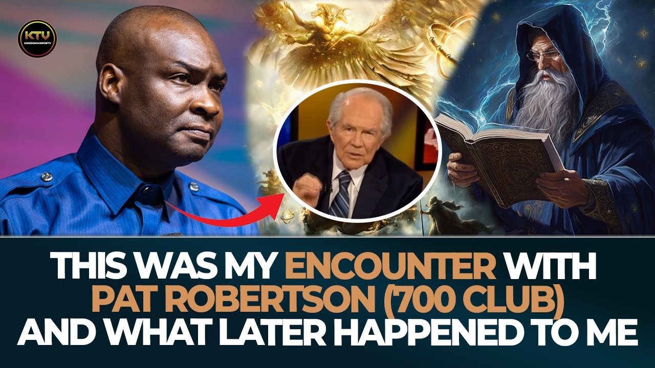 THIS WAS MY ENCOUNTER WITH PAT ROBERTSON THE FOUNDER OF THE 700 CLUB ...