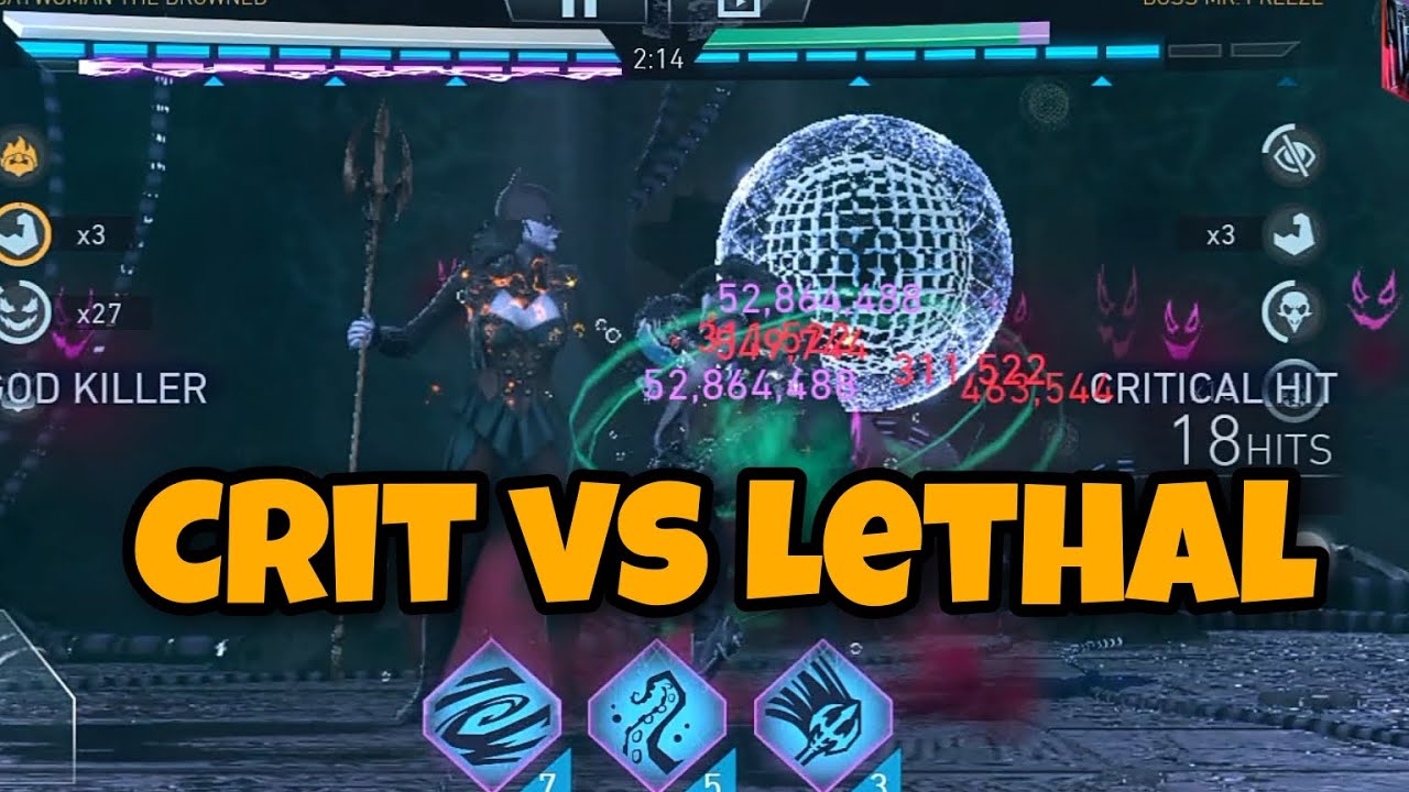 UPDATED BATWOMAN THE DROWNED BUILD IS YUGE | INJUSTICE 2 MOBILE - YouTube