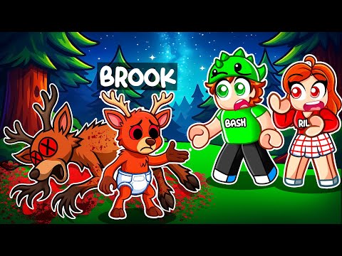 I Pretended To Be BABY DEER MONSTER In 99 Nights In the Forest..