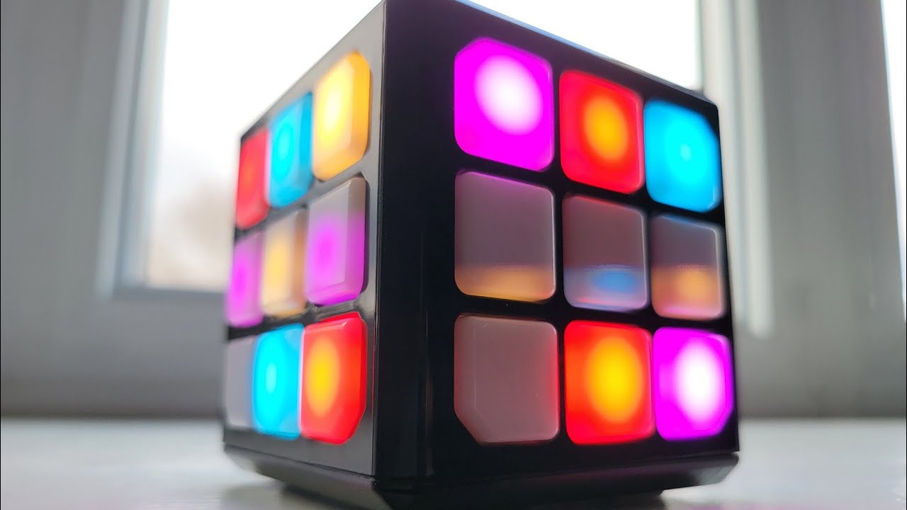Flashdash Electronic Cube Light Game - YouTube