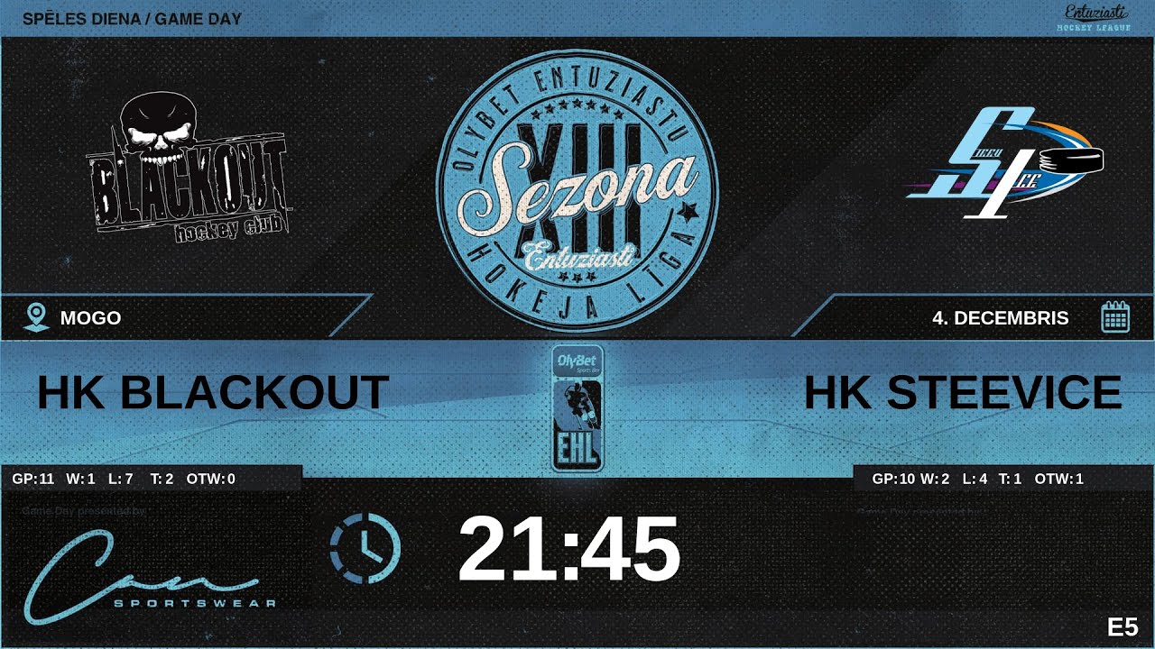 2023 12 04 | HK BLACKOUT (BLC) - HK STEEVICE (STV) | E5 - YouTube