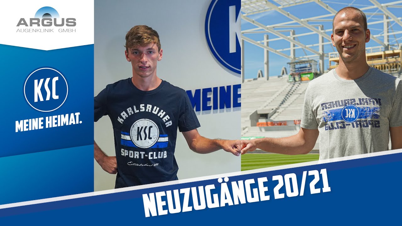 KSC-Neuzugänge Markus Kuster & Benjamin Goller erste Eindrücke - YouTube