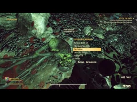 Inside the Wendigo Cave - Fallout 76. - YouTube
