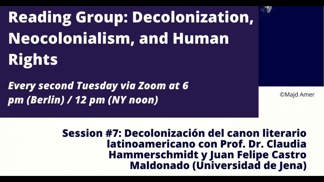 Decolonization of the Latin American Literary Canon - YouTube