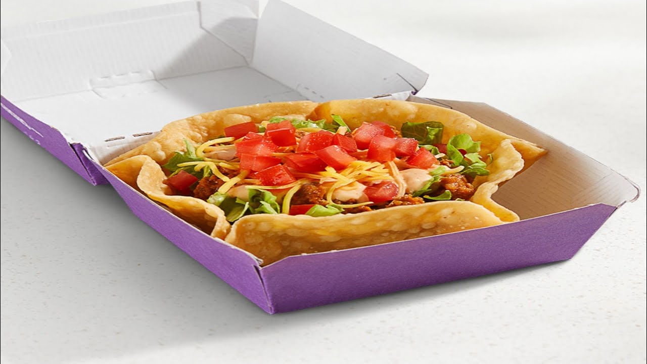 Ultimate Food Reviews - Taco Bell - Mini Taco Salad - YouTube