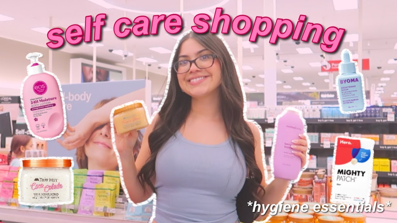 self care shopping + hygiene essentials at target!! - YouTube