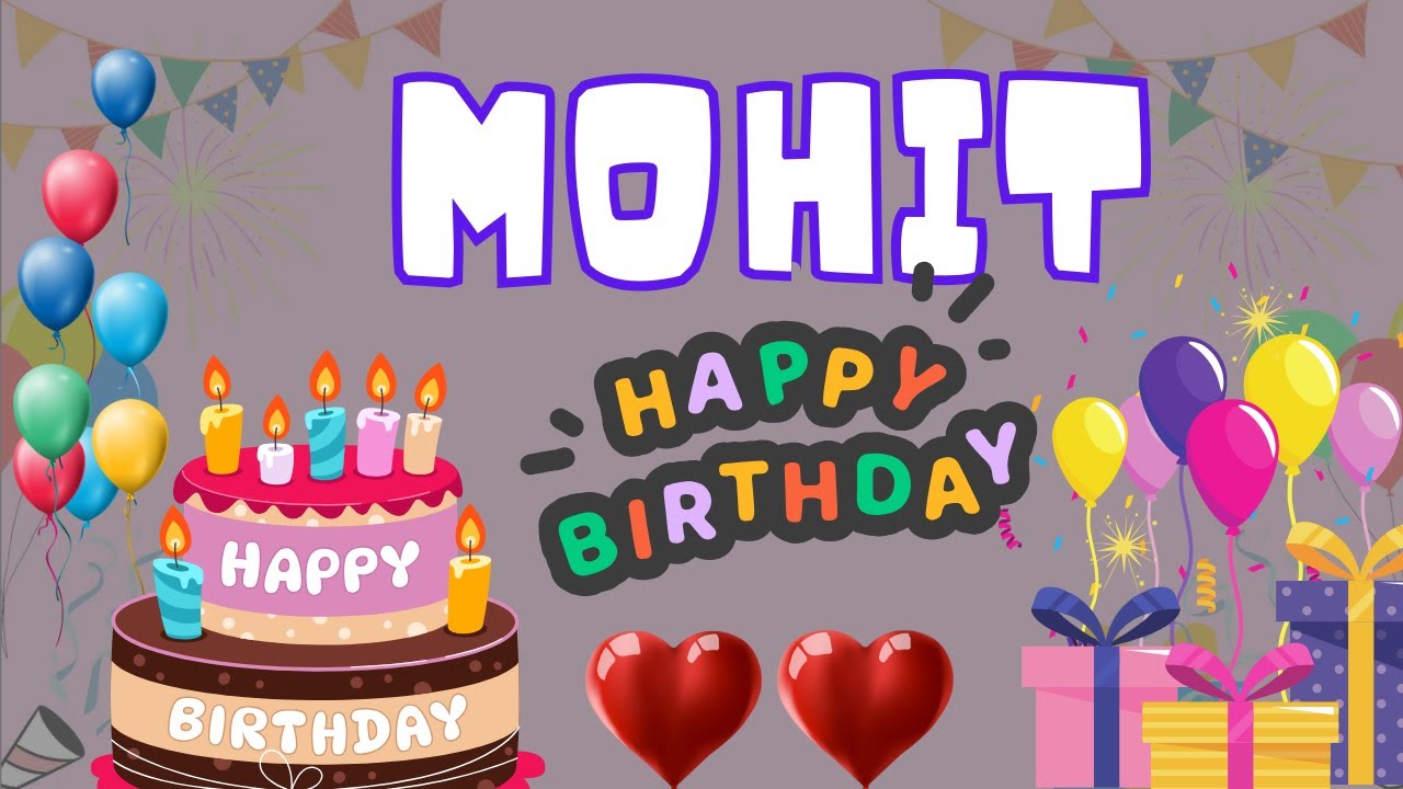 Happy Birthday Mohit, Birthday of Mohit, Best Birthday Wishes - YouTube
