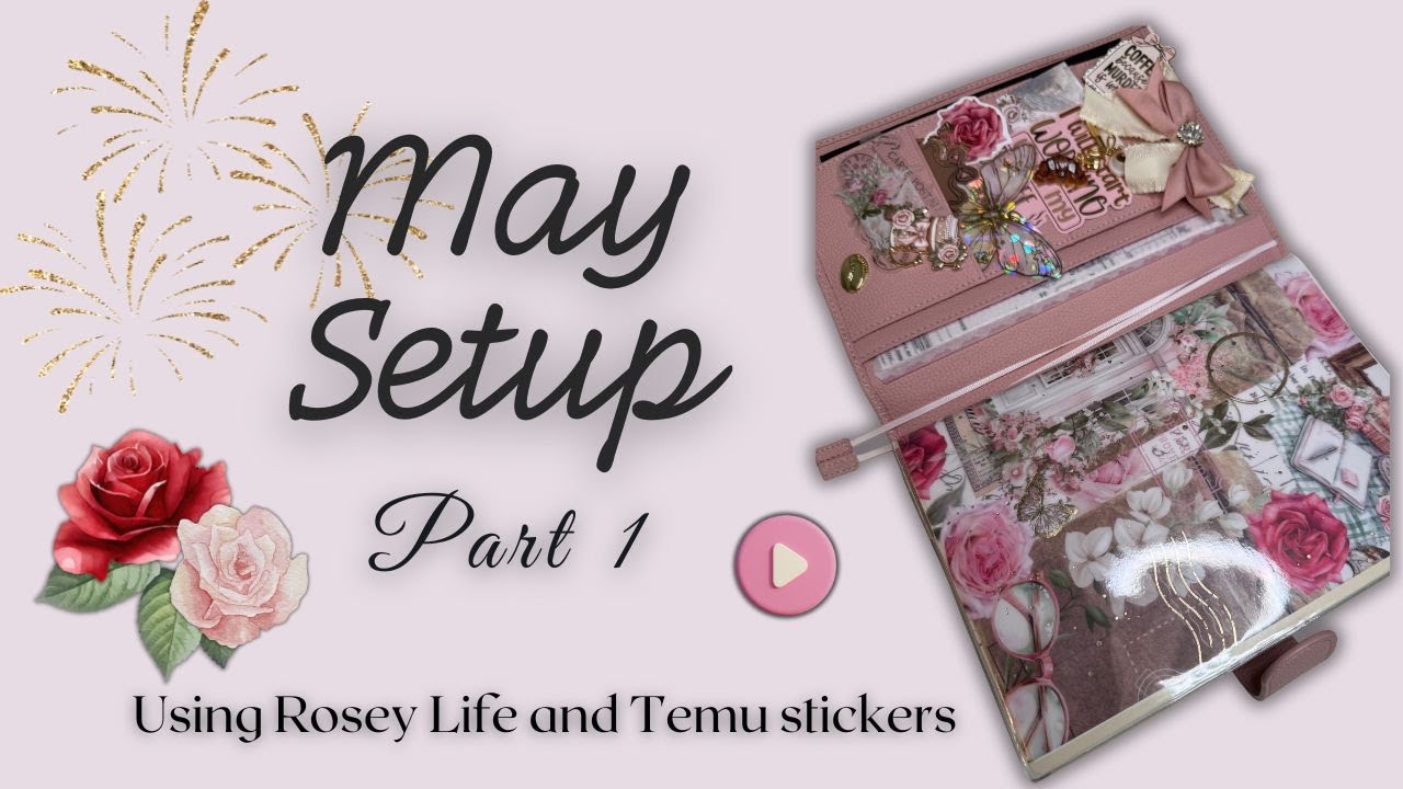 Hobonichi May Setup: Part 1 - Stunning Stickers & Creative Layouts! - YouTube