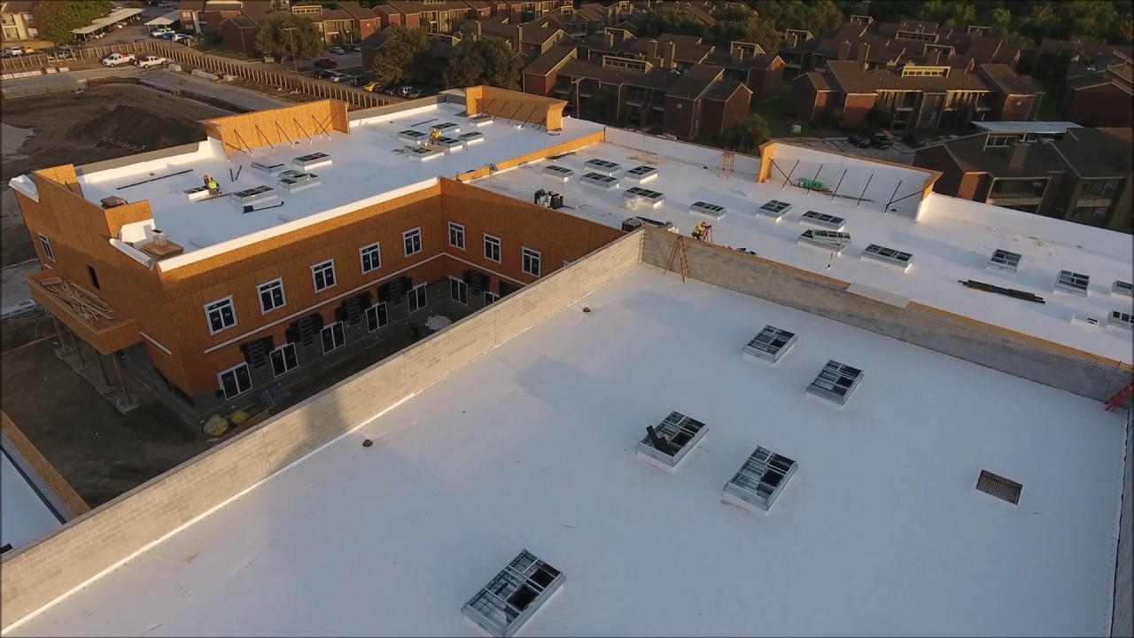 drone rooftop - YouTube