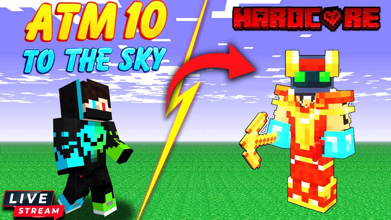 ATM 10 to The Sky || Hardcore ( All The Modium Armor ) Ep-8 ...