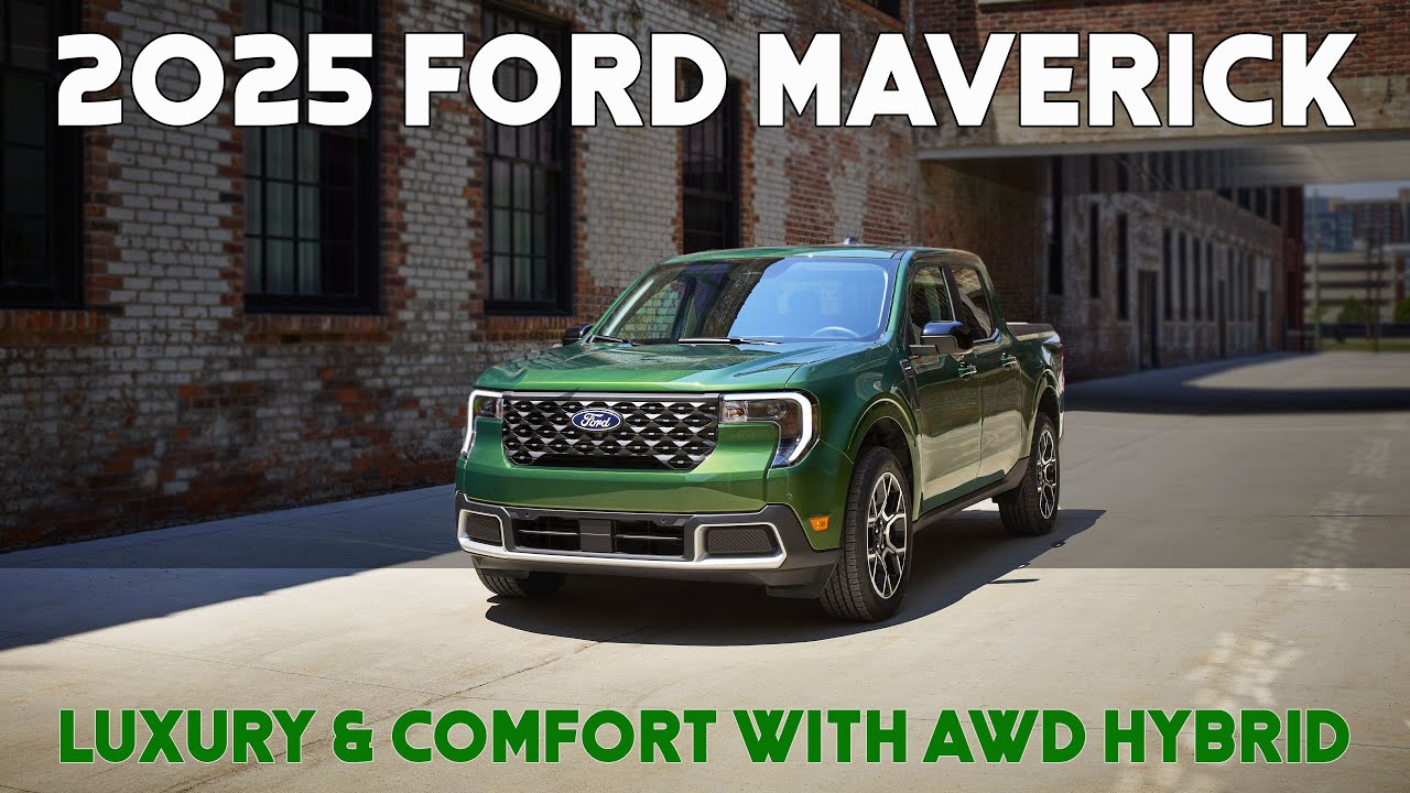 2025 Ford Maverick Review - More Tech and AWD Hybrid Powertrain - YouTube