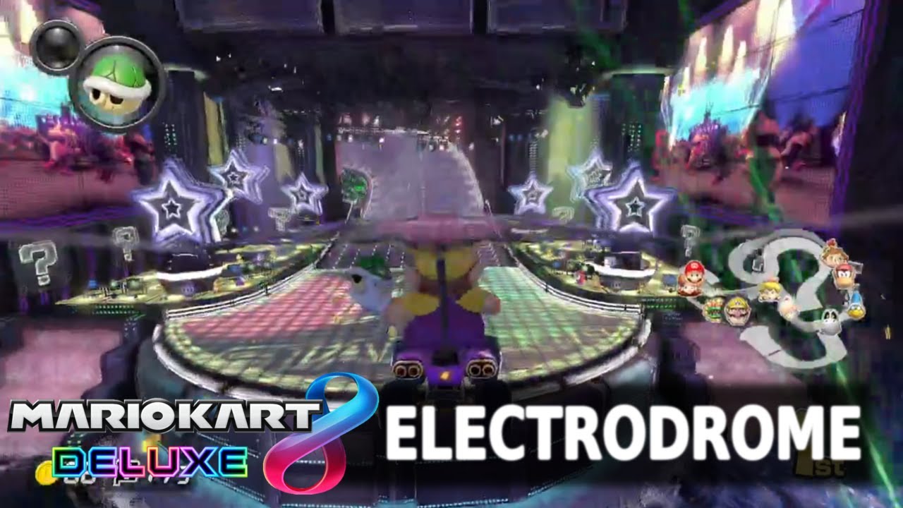 Star Cup - Electrodrome | Mario Kart 8 Deluxe | Ep. 11 - YouTube