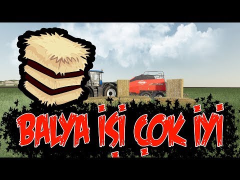 BİR SÜRÜ BALYA YAPTIK !!! | FARMİNG SİMULATOR 2019 TÜRKÇE OYNANIŞ