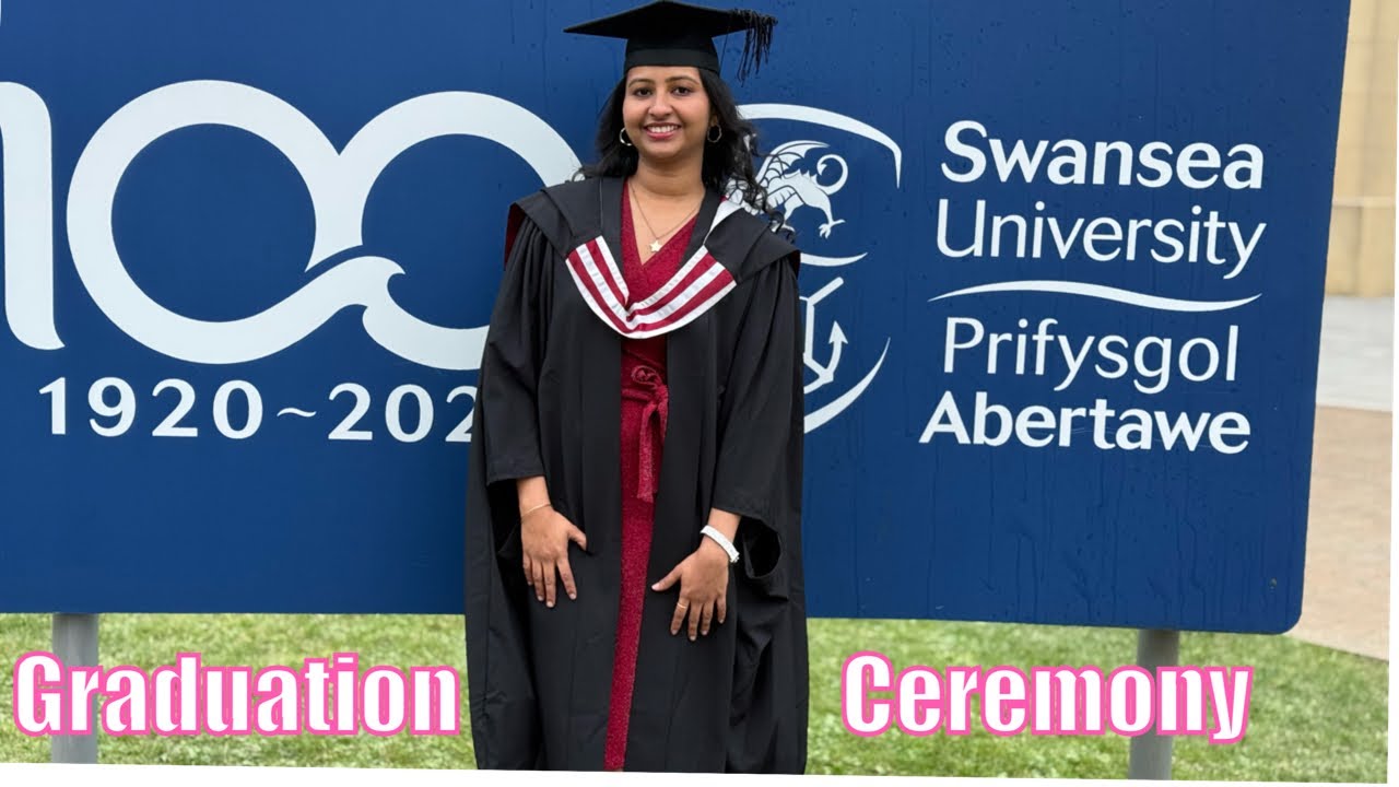 Graduation Ceremony UK || Convocation Day || Swansea University - YouTube