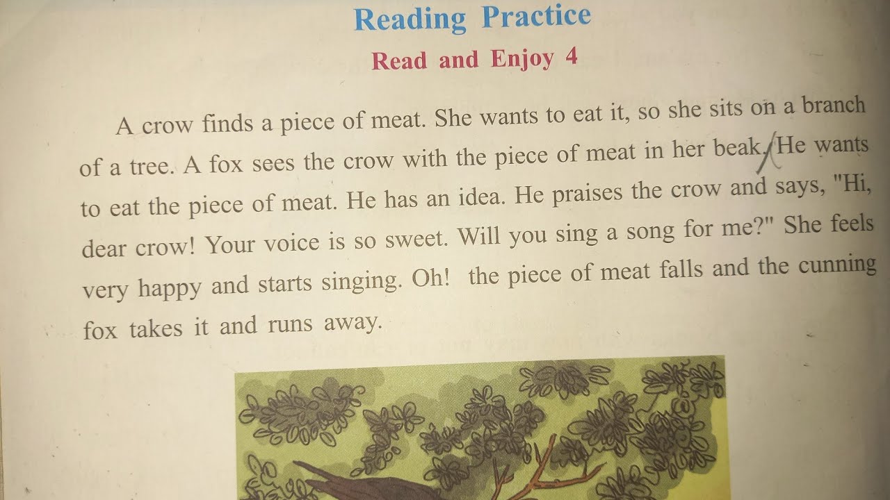 Reading Practice//Read and Enjoy 4//Class 3//English #english # ...