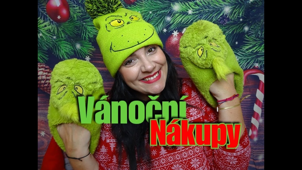 Vánoční nákupy 2019 // Grinch, Lidl, zase Pepco a pyžámka - YouTube
