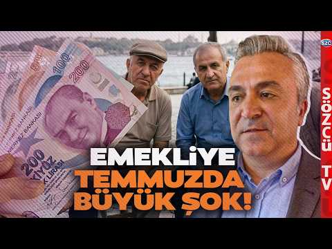 Milyonlarca Emekliye Kötü Haber! Temmuz Zammı Ne Kadar Olacak? Özgür Erdursun Rakam Verdi