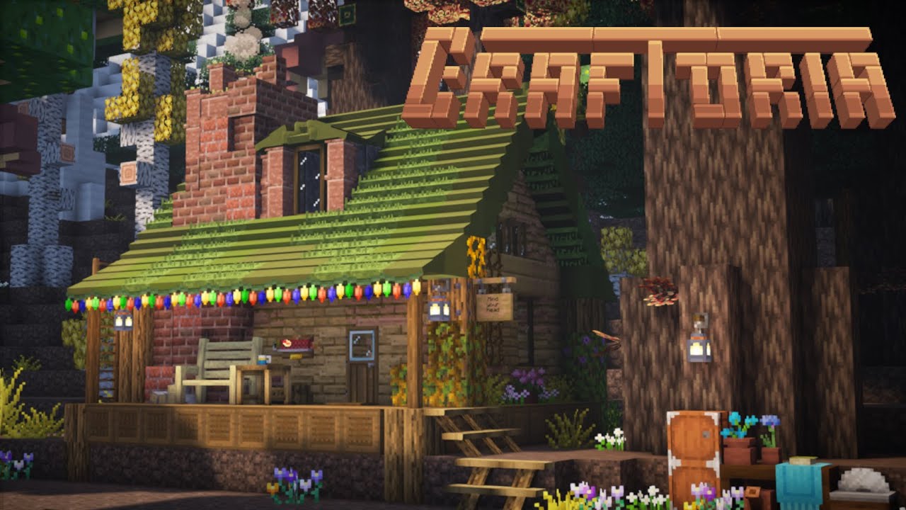 Cabin in the Woods | Craftoria Minecraft Modpack | Episode 5 - YouTube
