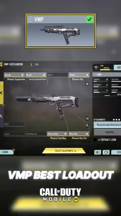 VMP BEST LOADOUT #codm - YouTube