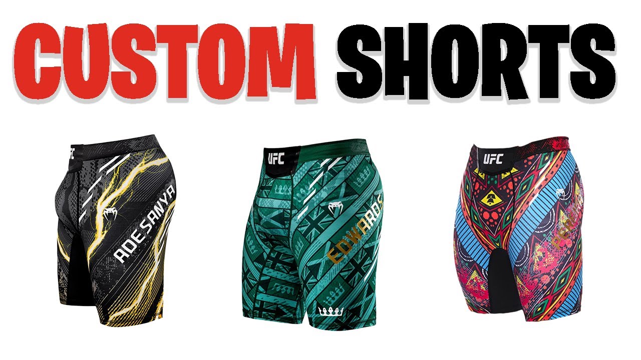 The Best Custom Shorts In The UFC (Tier List) - YouTube