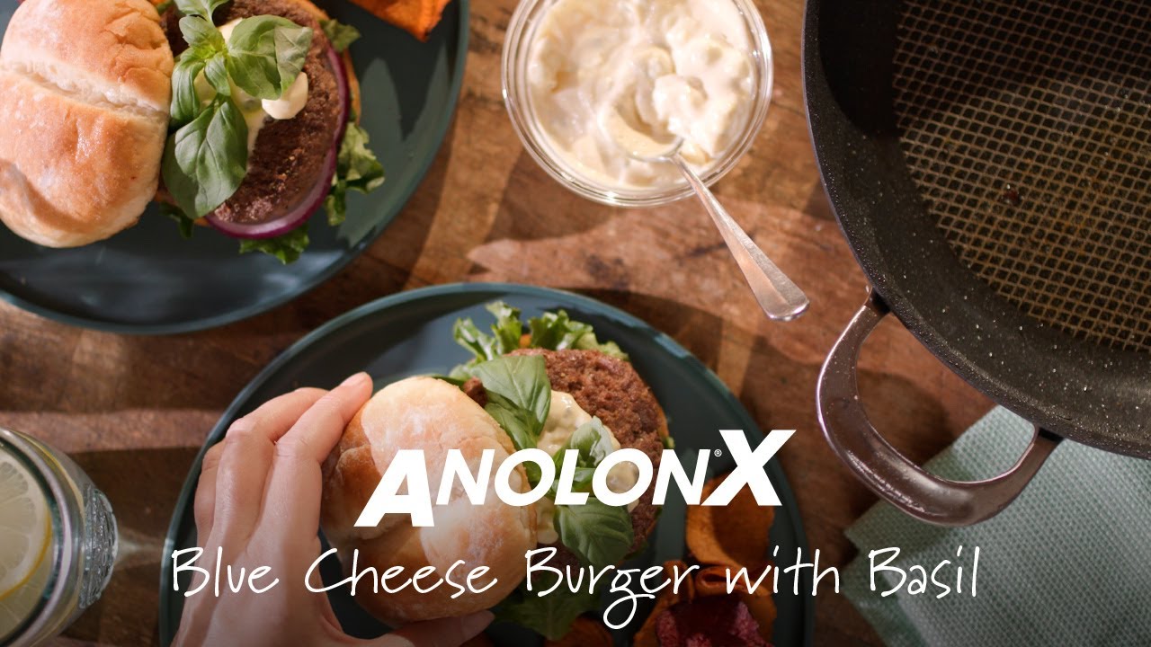 Blue Cheese Burger | Anolon - YouTube