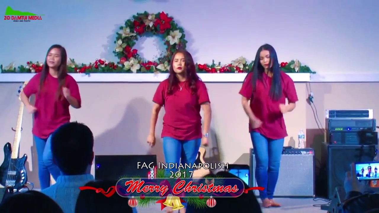 pasian la Christmas 2017 Khangno te lam na Faith AG Indianapolis - YouTube