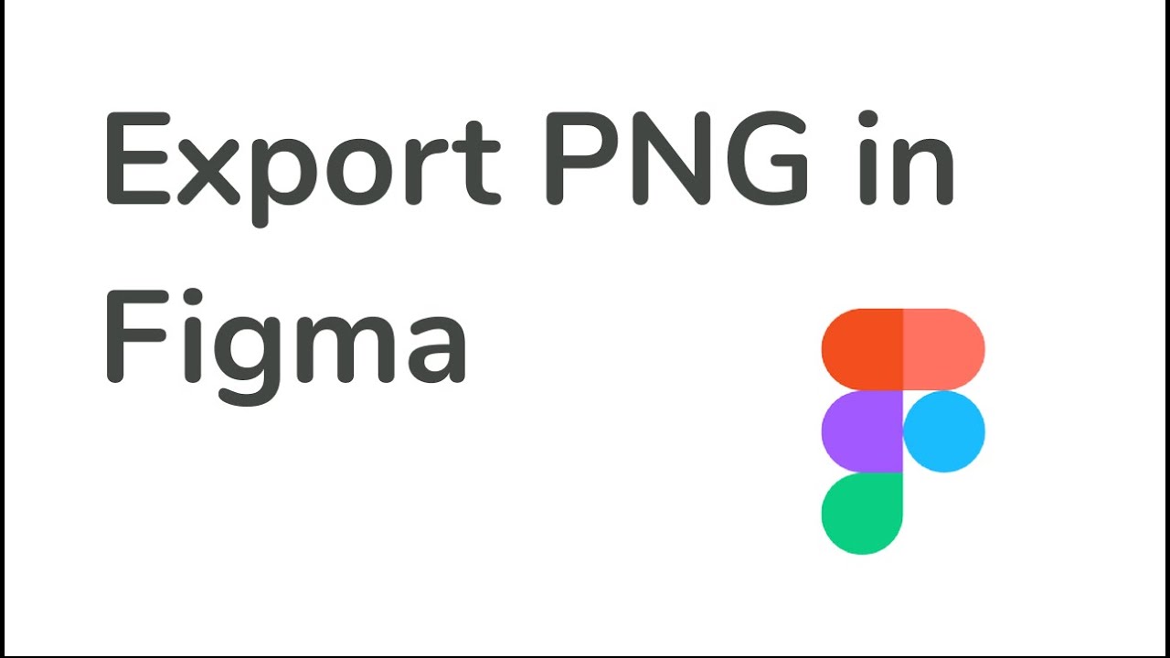 How to export PNG in Figma - YouTube