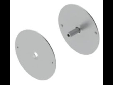 Hager 336D Door Face Filler Plate - YouTube
