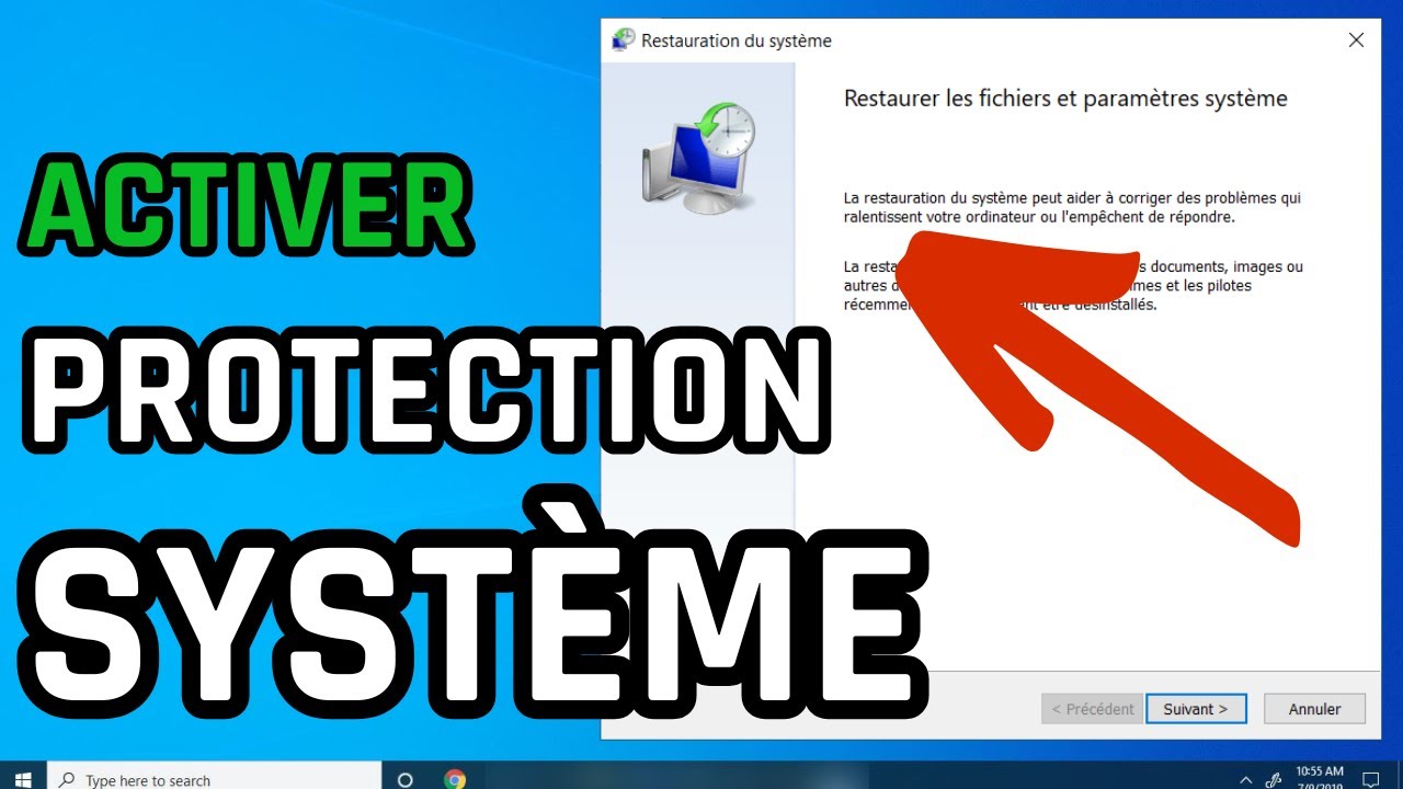 Comment Activer La Protection Du Système Windows 10/11 ? - YouTube