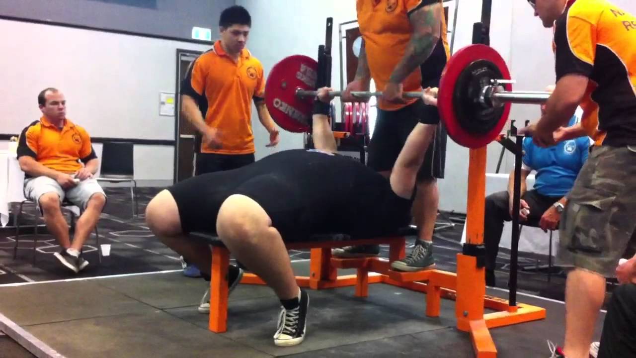 Kurt Bench Attempt 3 - 100kg @ 181kg - 2012 GPC Australian Powerlifting ...
