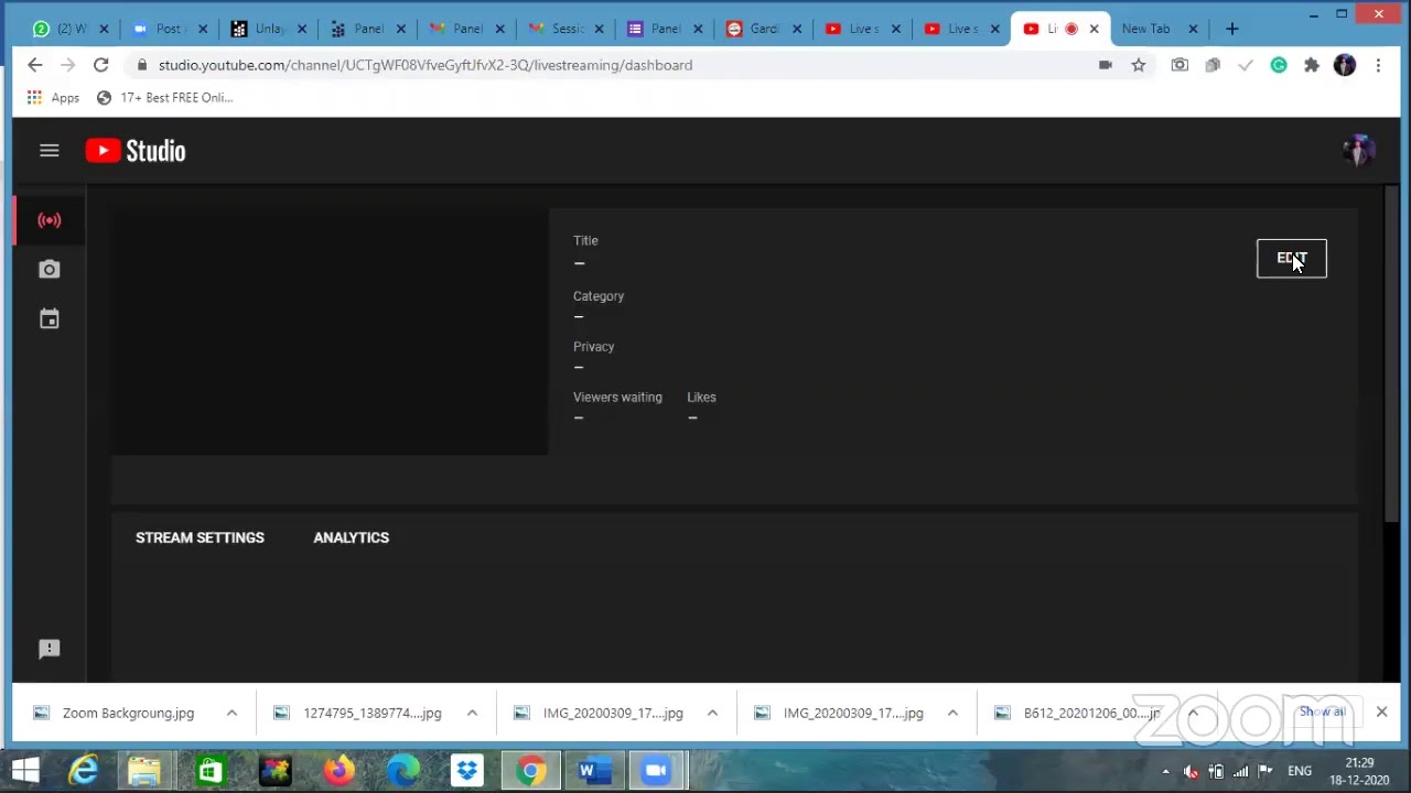 Live YouTube Demo - YouTube