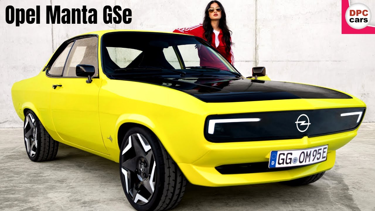 Electric Opel Manta GSe - YouTube