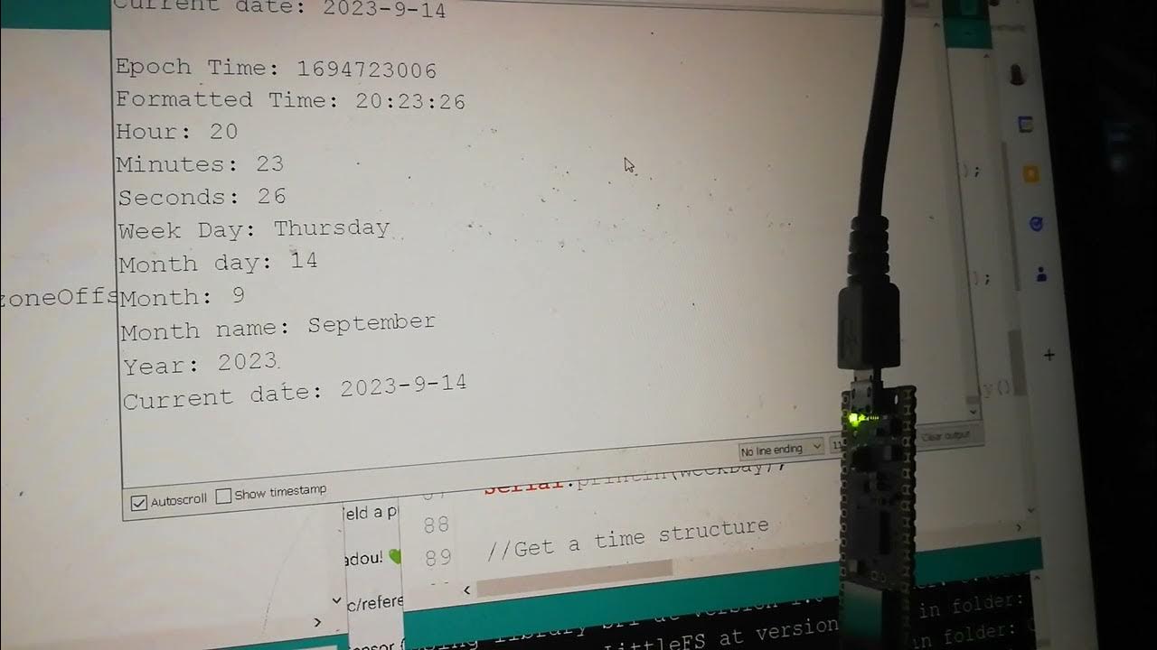NTP clock with RPi Pico W (Arduino IDE) - YouTube