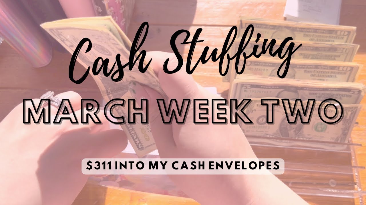 CASH ENVELOPE STUFFING | SINGLE INCOME FAMILY | ZERO BASED BUDGET ...