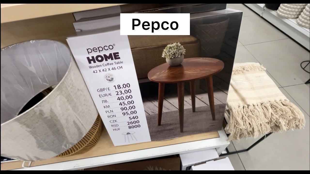 PEPCO📍NOWA KOLEKCJA📍STOLIK📍BIEŻNIK📍KOCE📍 NARZUTY📍PODKŁADKI📍 SZKLANKI📍 ...
