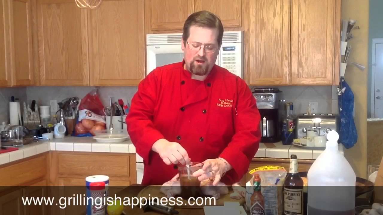 How to Inject a Chicken with Marinade - YouTube