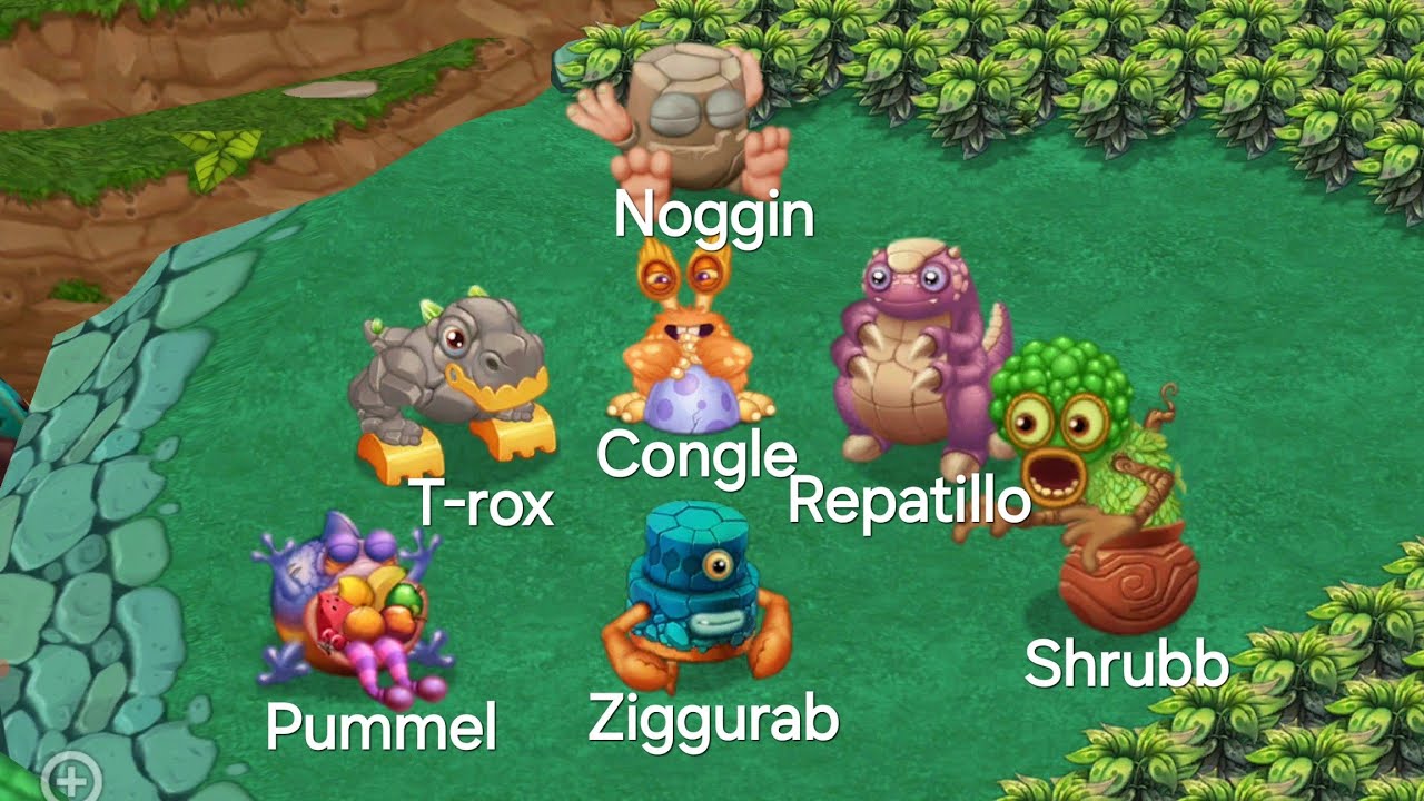 Noggin + Congle + T-rox + Repatillo + Pummel + Shrubb + Ziggurab (Dawn ...