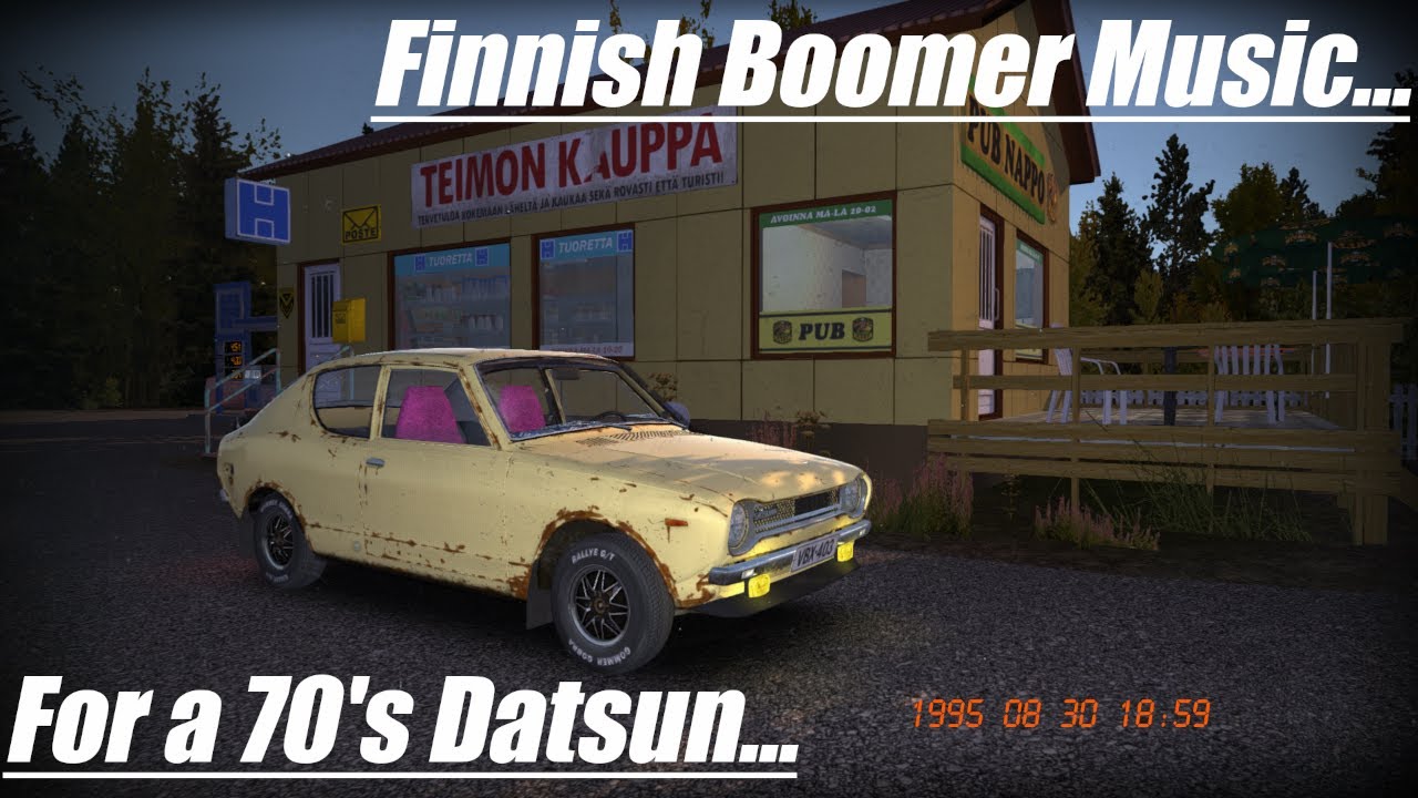 Finnish Boomer Music for a 70's Datsun - YouTube