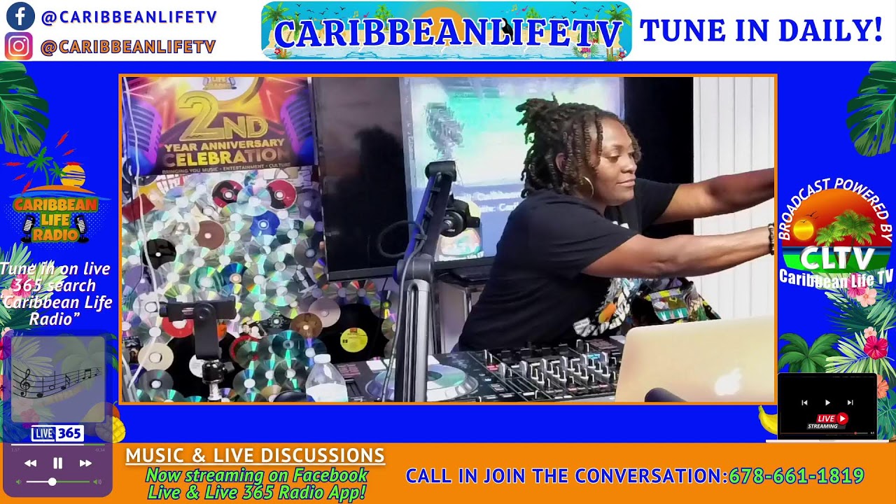 Sounds of the VI with DJ Lady C on Caribbean Life Radio & TV - YouTube