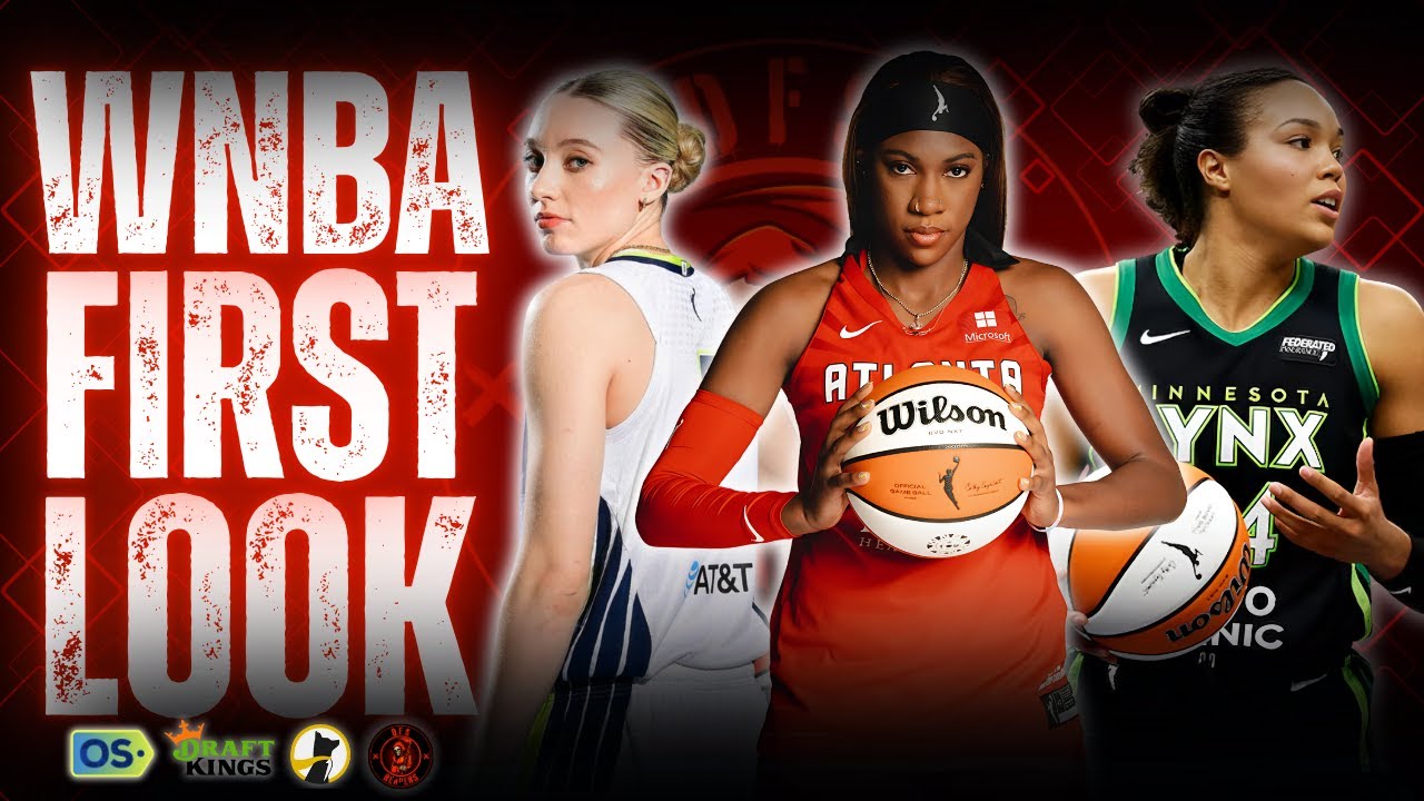 WNBA DRAFTKINGS OPENING NIGHT FIRST LOOK - YouTube