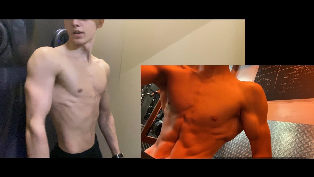 Upper body session | Skinny Kid Bulking Up pt 2 - YouTube