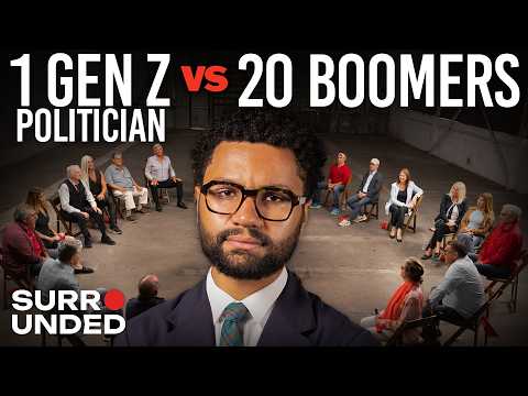 1 Gen Z Politician vs 20 Boomers (ft. Maxwell Frost) | Surrounded
