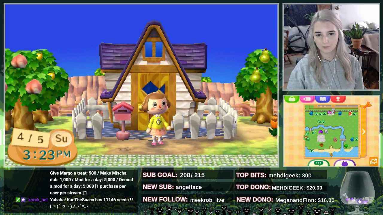 Animal Crossing: New Leaf Twitch Stream // Jan 21 2018 - YouTube