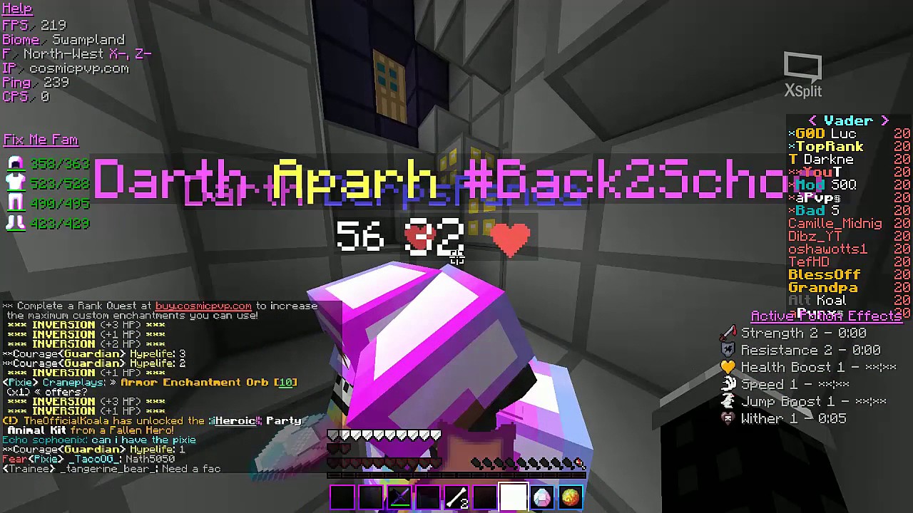 "Holiday CC + 2 Mid tier Ranks!!??" Minecraft CosmicPvp #4 (Spirit ...