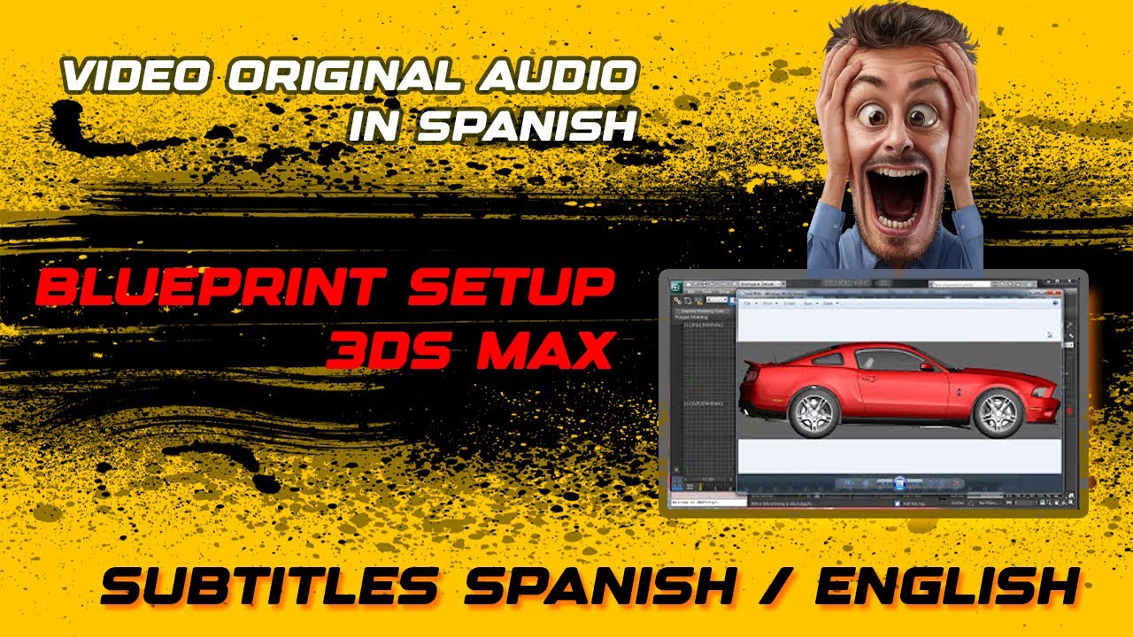 Blueprints setup - Tutorial Basico de 3ds Max en español - YouTube